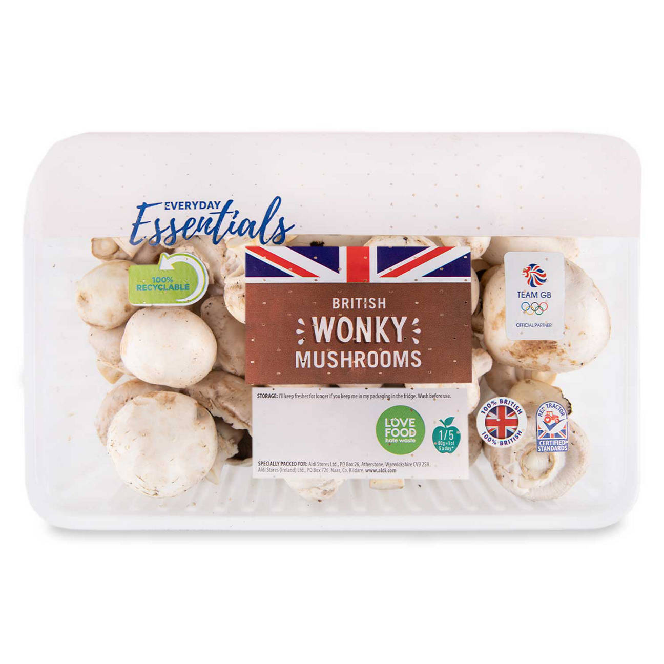 British Wonky Mushrooms | ALDI UK